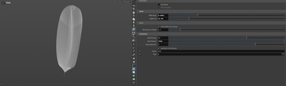 Creating and animating a Bird in Houdini (+ Solaris Feather Export HDA)