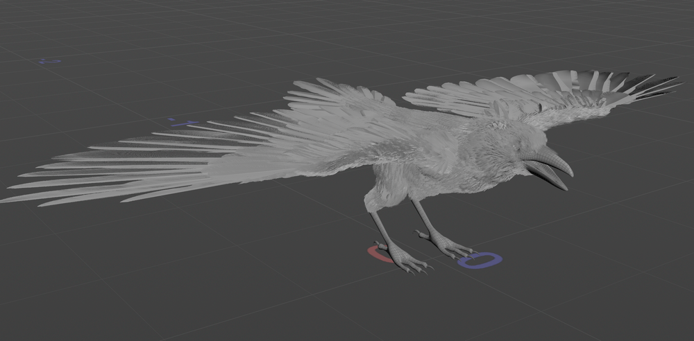 Creating and animating a Bird in Houdini (+ Solaris Feather Export HDA)