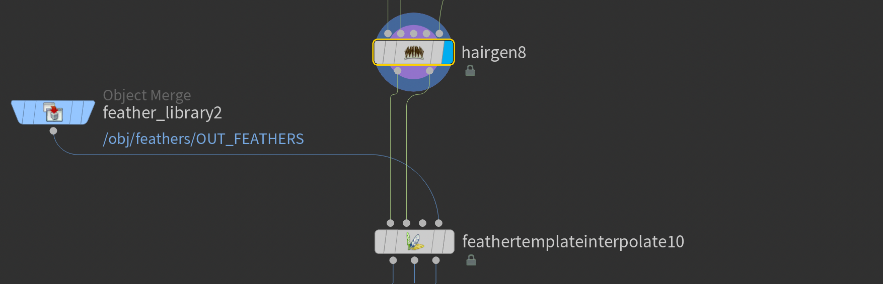 Creating and animating a Bird in Houdini (+ Solaris Feather Export HDA)
