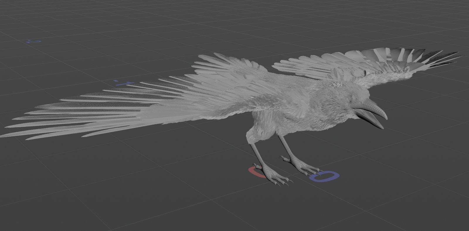 Creating and animating a Bird in Houdini (+ Solaris Feather Export HDA)