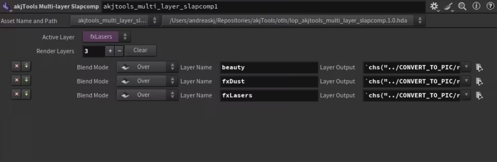 Live Multi-Layer Slap Comps with Copernicus and Solaris in Houdini 20.5